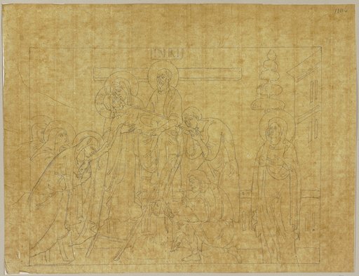 Christus am Kreuz, mit Maria, Johannes und Maria Magdalena - Digitale Sammlung