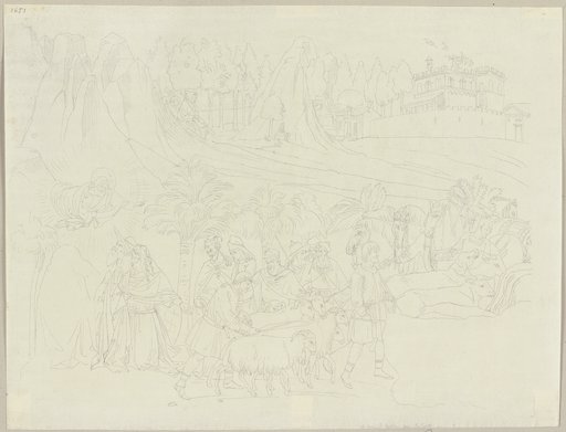 Figural study: Moses - Digital Collection