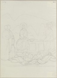 Der auferstandene Christus erscheint Maria Magdalena - Digitale Sammlung