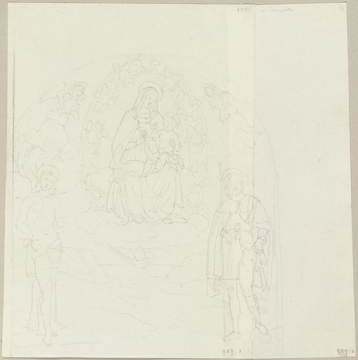 Die Heiligen Sebastian und Rochus - Digitale Sammlung