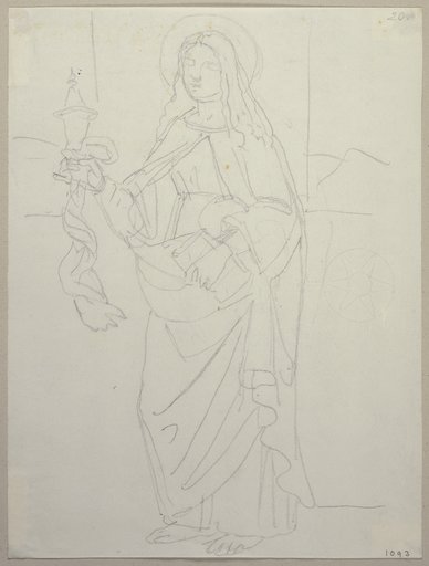 Maria Magdalena, nach einem Gemälde von Timoteo Viti bei den Frati ...