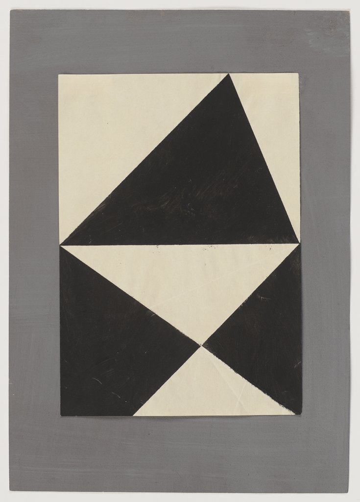 Flächenteilung in Schwarz und Weiß - Digitale Sammlung