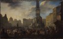 Roman Market Scene in the Piazza Navona - Digital Collection