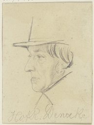 Portrait of privy councillor Denecke - Digital Collection