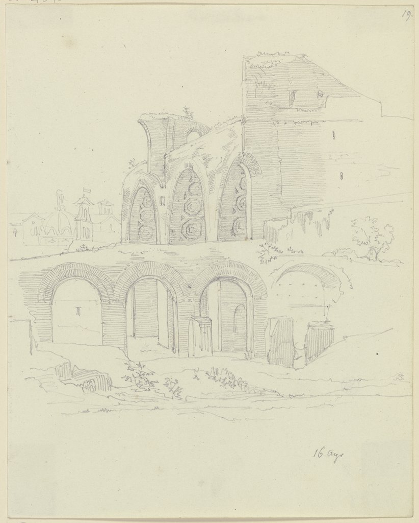 Die Maxentiusbasilika - Digitale Sammlung