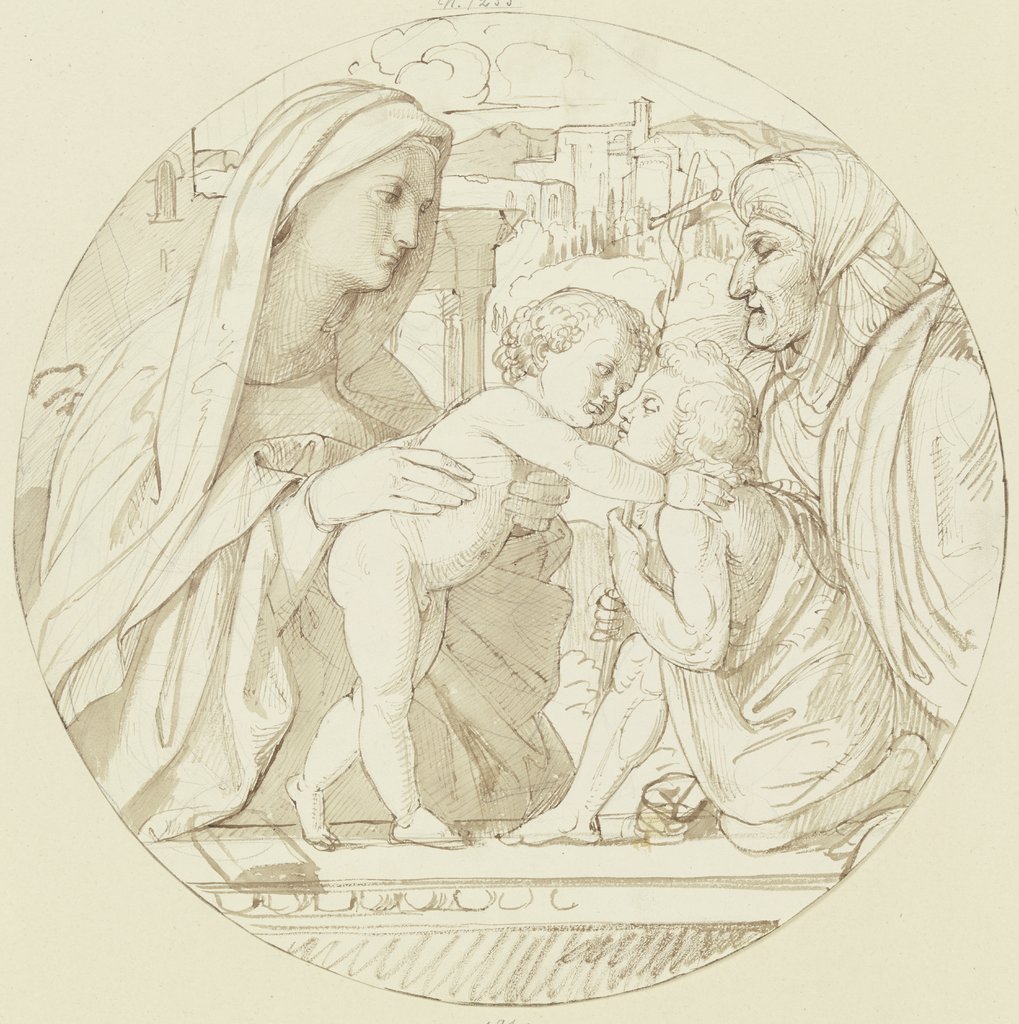 Maria mit dem Jesuskind, der Heiligen Elisabeth und dem Johannesknaben - Digitale Sammlung