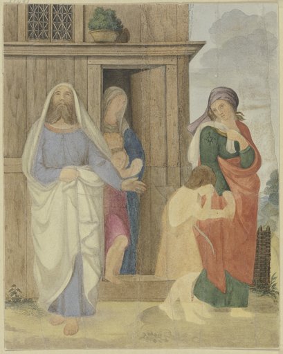 Abraham empfängt die drei Engel - Digital Collection