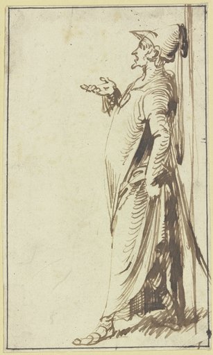 Striding man - Digital Collection