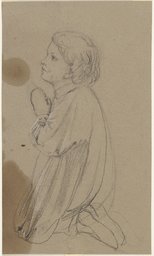 Kniend betender Junge - Digitale Sammlung