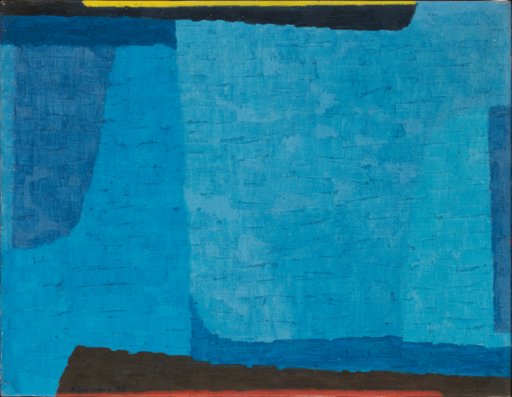 Relief éponge bleu (Kleine Nachtmusik) - Digital Collection