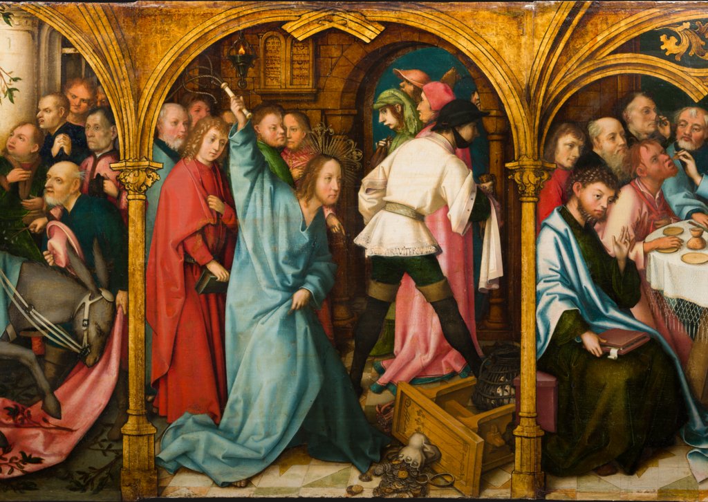 Predella of the High Altarpiece of the Dominican Church in Frankfurt ...