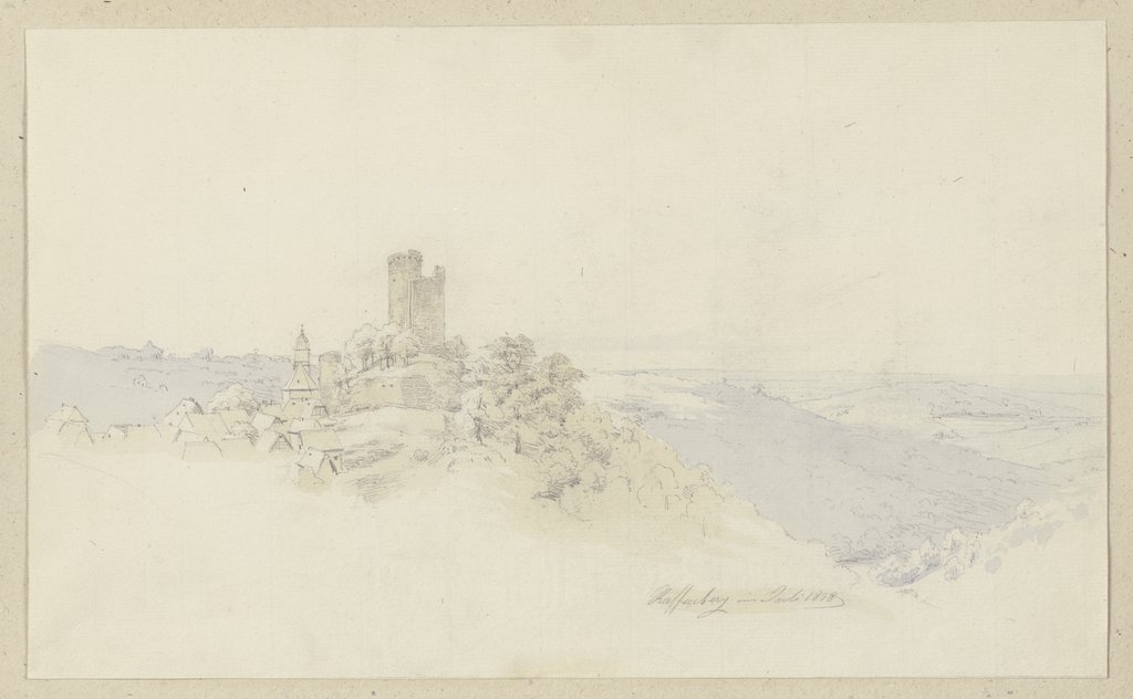 Oberreifenberg mit Burg Reifenberg - Digital Collection