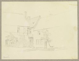 Von Wirtschaftsgebäuden umgebener Hof in Ilsenburg im Harz - Digital ...