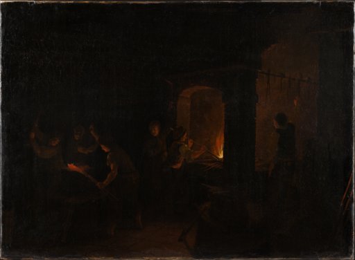 Interior of a Forge - Digital Collection