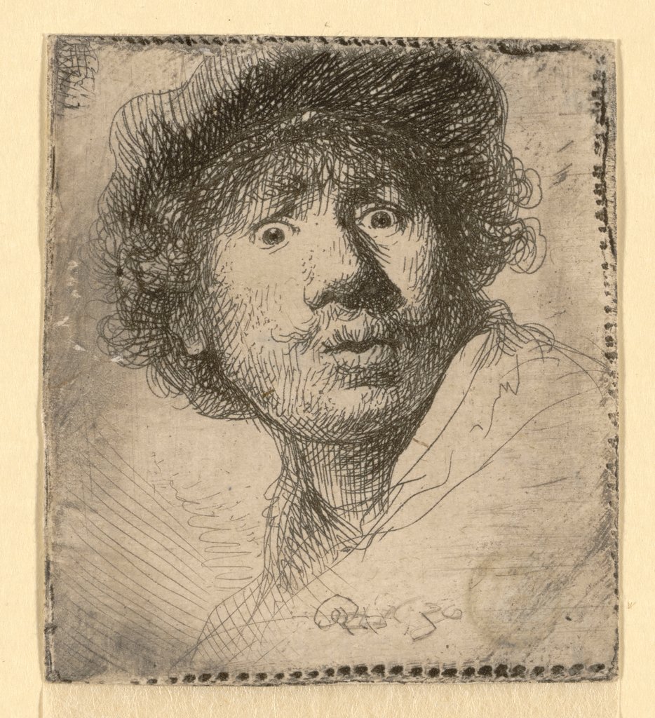 Self Portrait Rembrandt Van Rijn