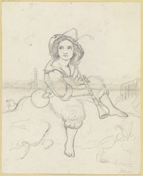 Hirtenknabe in der römischen Campagna - Digital Collection