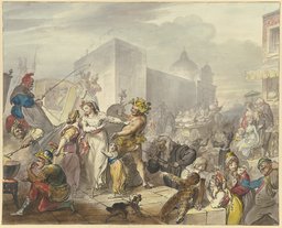 Roman carnival scene - Digital Collection