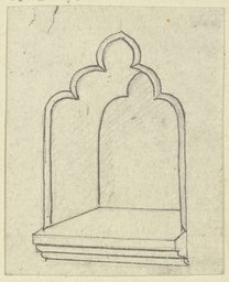 Gothic wall niche - Digital Collection