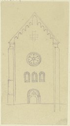 Kirchenfassade - Digitale Sammlung