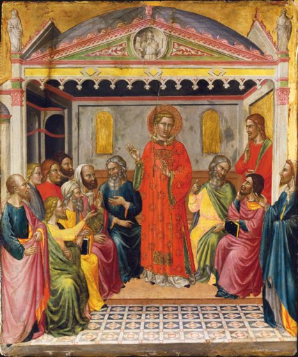 Die Disputation des Hl. Augustinus mit dem Häretiker Fortunatus - Digitale Sammlung