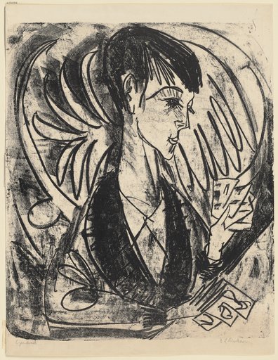 Junge mit Kartenspiel, Sohn Hardt - Digital Collection