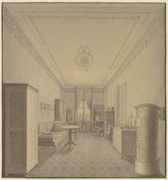Biedermeier interior - Digital Collection