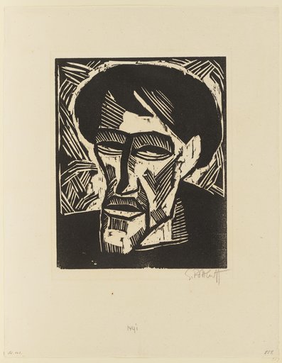 Portrait of O. M. (Otto Mueller) - Digital Collection